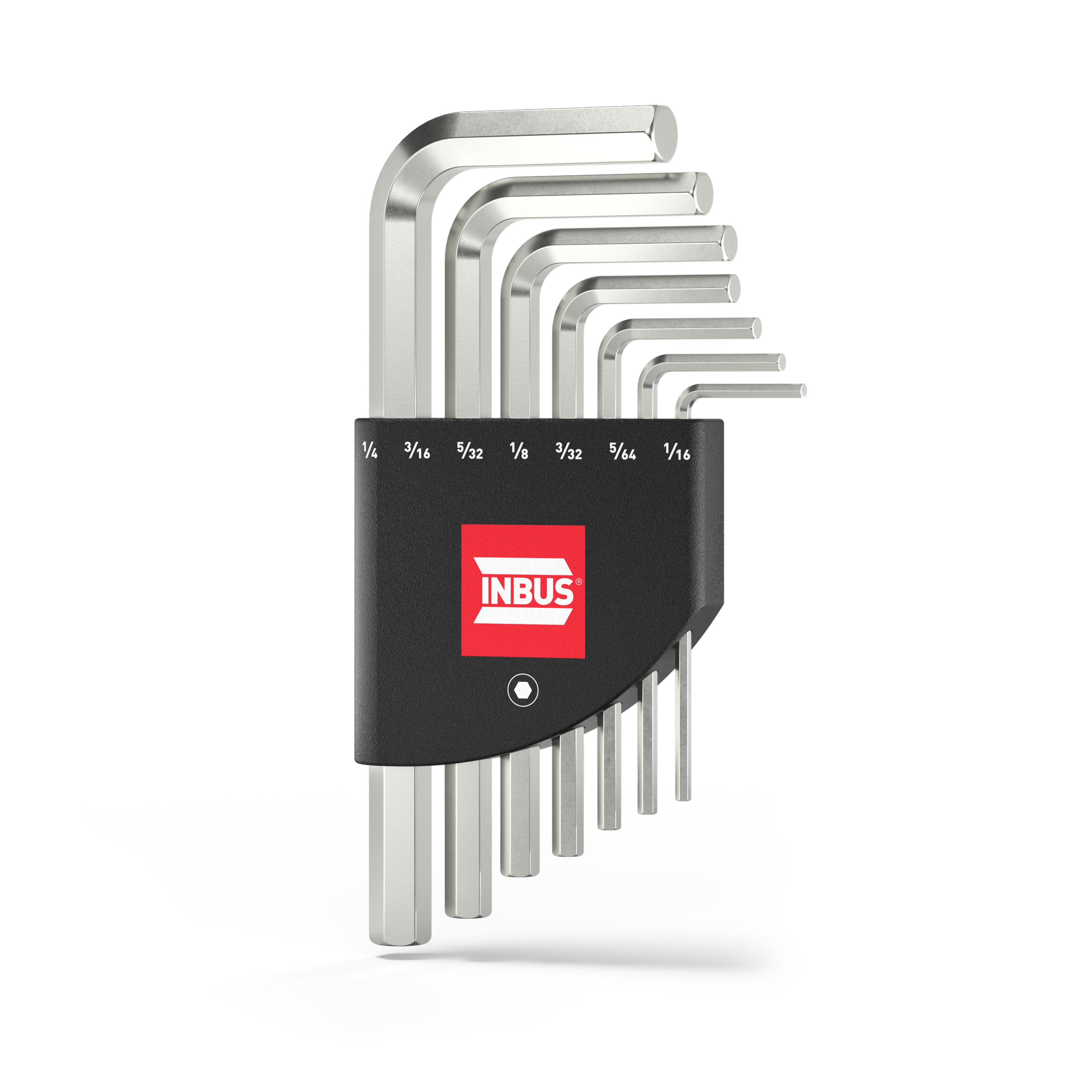 INBUS® 70389 Inbusschlüssel Set (Zoll) 7-teilig 1/16-1/4“ — Made in ...
