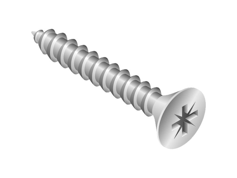 DIN 7982 Senk-Blechschrauben, Form C = mit Spitze 🔩 jetzt kaufen bei ...